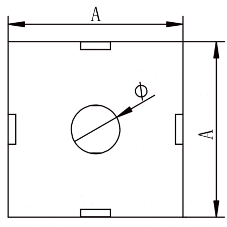 Articulated joint 45x45 - GAP Engineering